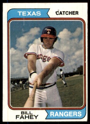 1974 Topps Bill Fahey #558 Texas Rangers | eBay