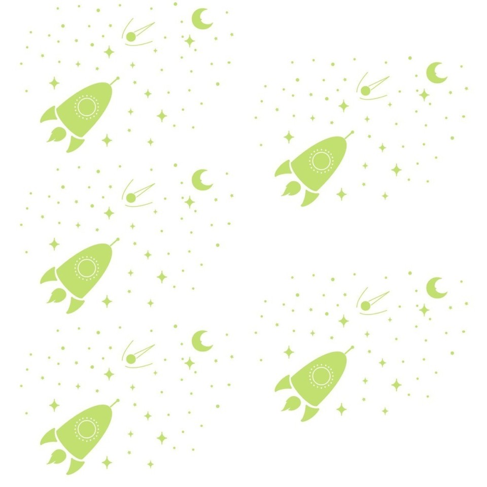 5 Sets Wall Decor Stickers Baby Room Adhesive Children's Decoration ...