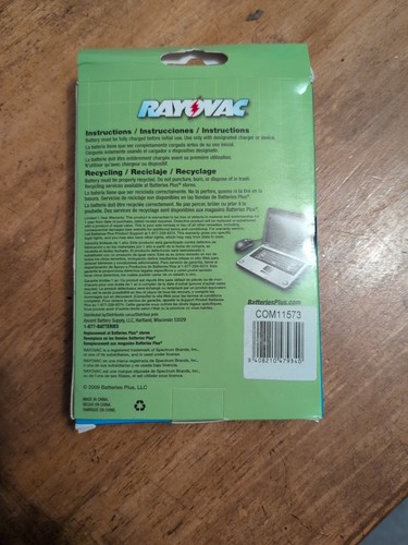 Rayovac Laptop Battery (New) - Batteries Plus Item#COM11963 | eBay