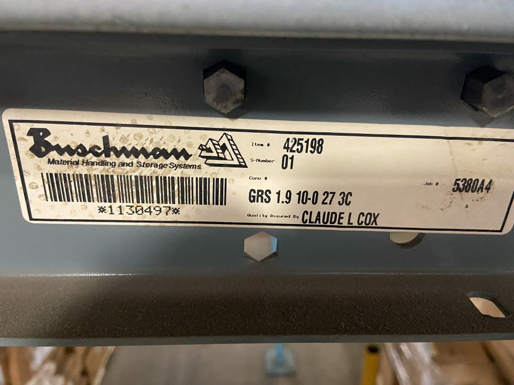 10 pcs Buschman 120" Box/Case/Carton Gravity Roller Conveyor 30" | eBay