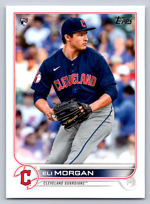 2022 Topps #217 Eli Morgan Cleveland Guardians Rookie Baseball Card | eBay