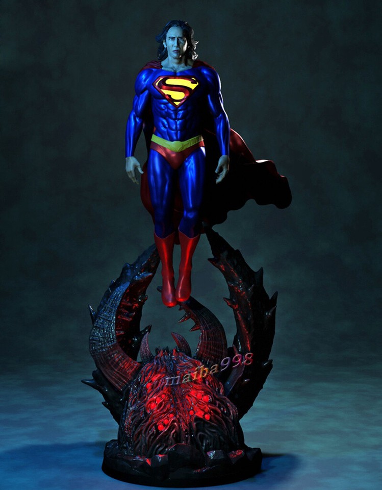 Superman 3D Print GK Figure Model Kit Unpainted Unassembled Garage Kit ...