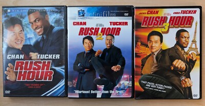 Rush Hour Trilogy: 1, 2 & 3 (3 Film Collection DVD) | eBay