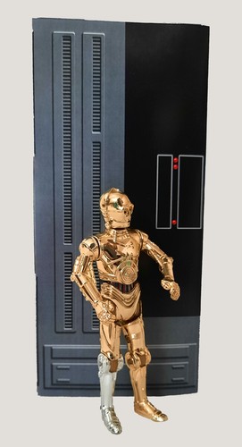 Death Star Computer Bank Accessory 3.75" Star Wars Hasbro Kenner Free ...