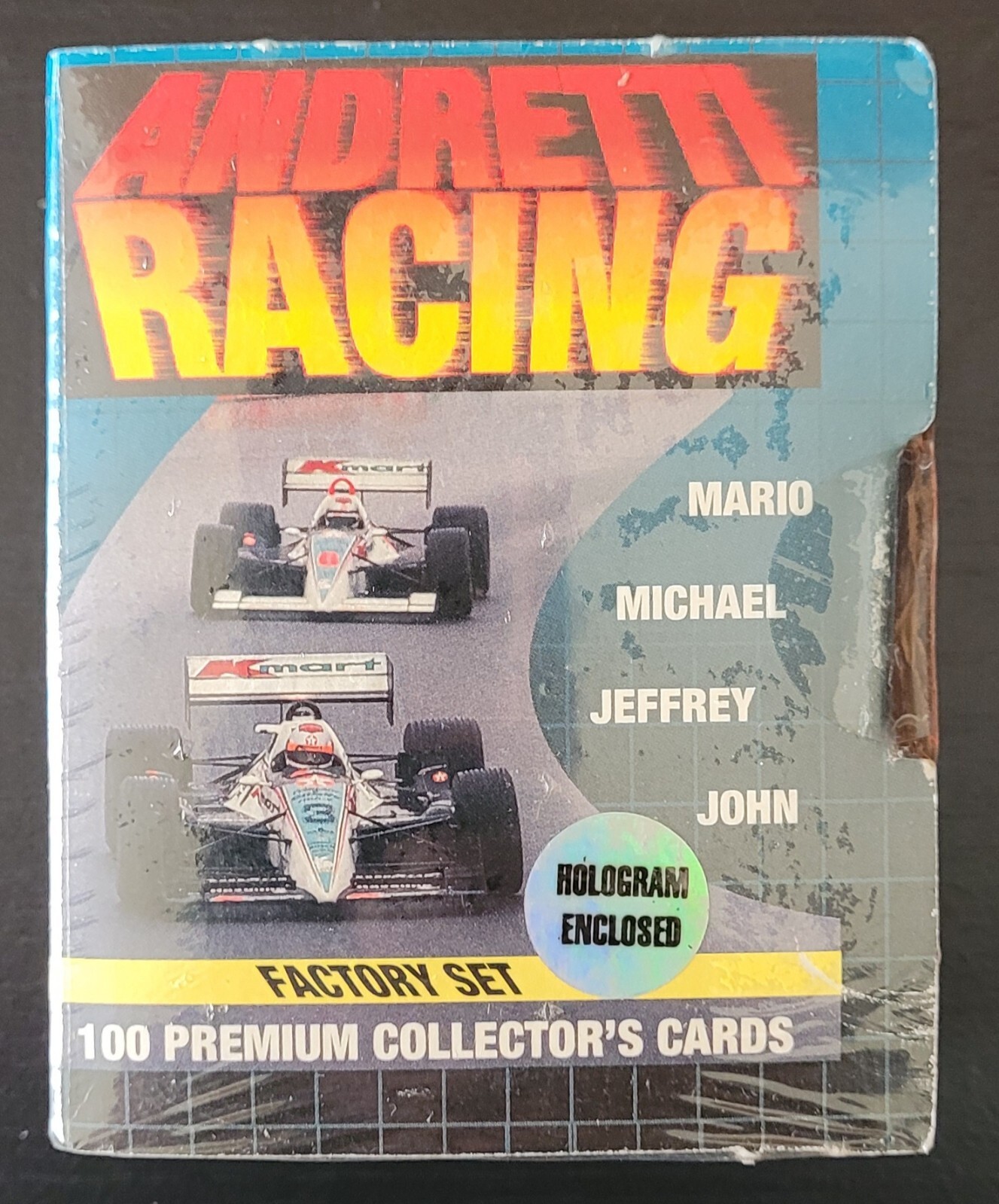 1992 ANDRETTI RACING COLLECT-A-CARD LIMITED EDITION 100 CARD SET ...