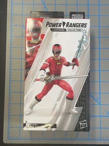Power Rangers Lightning Collection Turbo Red Ranger Action Figure TJ ...