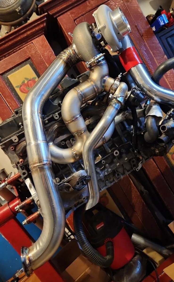 BMW 335i/Xi 135i 535i/xi N54 Top Mount Single Turbo Manifold/Kit | Twin ...