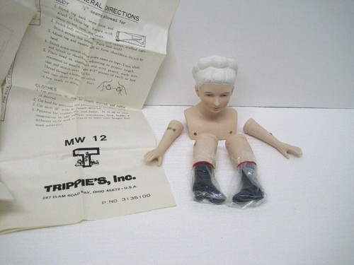 Trippie's MW 12 Martha Washington Porcelain DIY Doll Sewing Kit with ...
