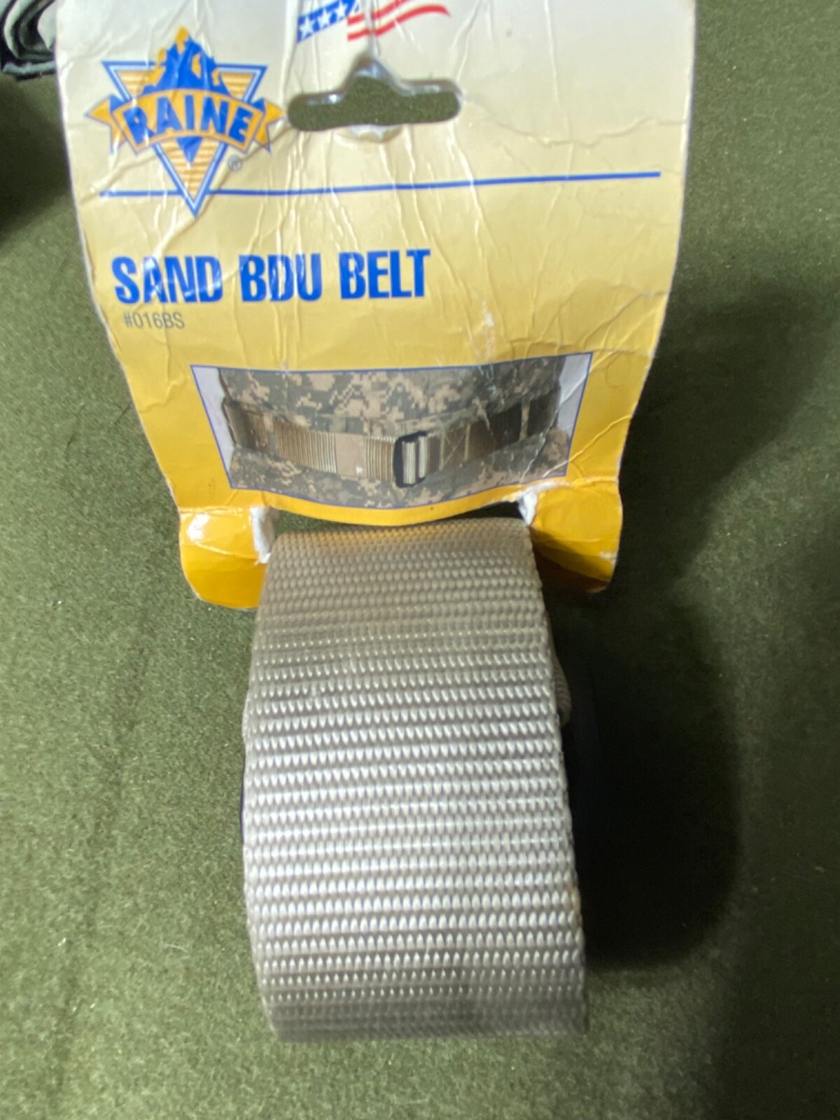 NIB SAND BDU BELT UP TO 44" | eBay