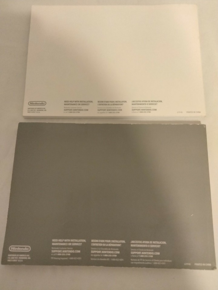 Nintendo Wii System Console User Operations Manual | eBay