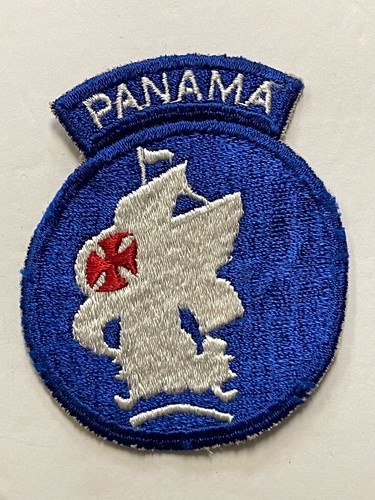 LR0549 Original 1960s US Army Forces Panama Canal Zone Shoulder Patch L2E | eBay