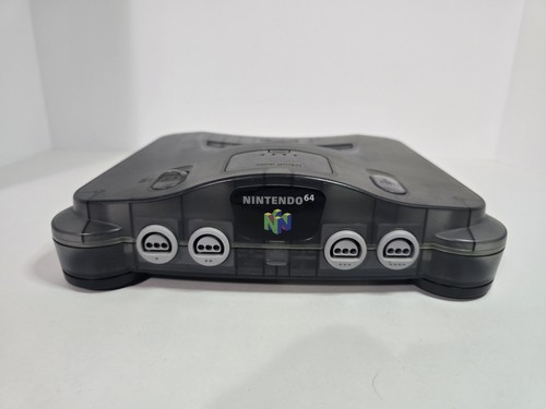 Nintendo 64 N64 Funtastic Console Smoke Grey W Controller - Tested ...