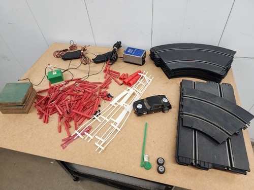 1960's SLOT CAR Parts LOT Strombecker tracks UNTESTED | eBay