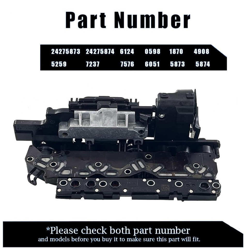 6L50/6L80/6L90 ACDelco 24275873 Automatic Transmission Control Valve ...