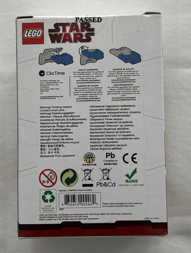 LEGO: STAR WARS (9002069) YODA Watch w/ Building Toy - Includes ...