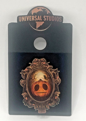 Universal Halloween Horror Nights 2025 HHN 25 Lil Boo Wood Frame Pin | eBay