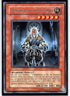 Grandmaster of the Six Samurai Rare Unlimited TU01-EN009 LP | eBay