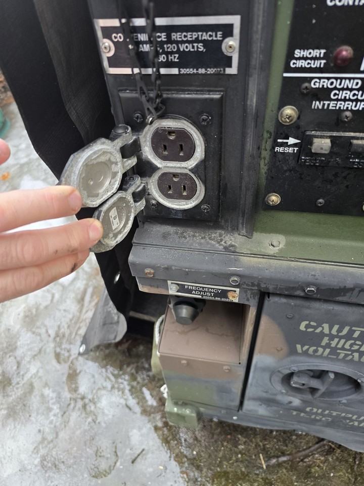 2010 5KW MILITARY DIESEL GENERATOR MEP-802A 163 HOURS-Shipping- | eBay