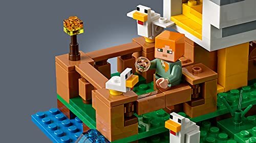 LEGO 21140 Minecraft Die Huhn Coop 198pieces Konstruktion Fähigkeiten ...