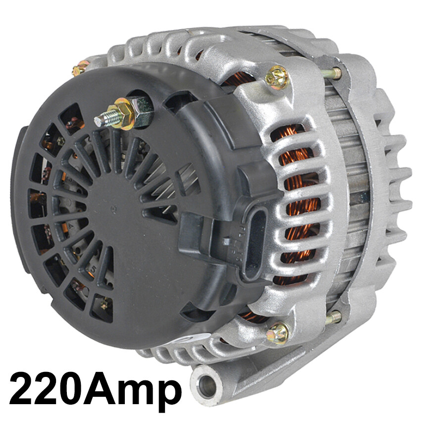 NEW 12V 220A ALTERNATOR FITS HUMMER H2 6.0L 2003 2004 2005 15754097M ...