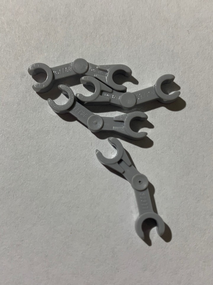 LEGO Parts 30377 (4pcs) Mechanical Robot Droid Bent Arm Pick Color | eBay