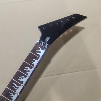 Low Price Maple Jackson Guitar Neck 24Fret 25.5in Nice Inlay Rosewood ...