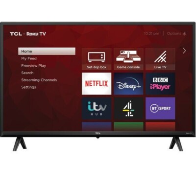 TCL 32RS520K Roku 32 inch Smart HD ready HDR LED TV - "PICK UP" | eBay UK