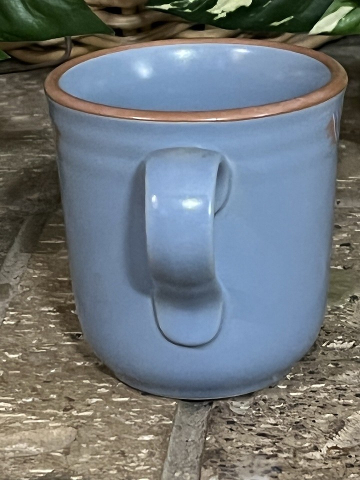 Noritake China #8678 Blue Adobe 4" Coffee Tea Cup Mug Aztec ...
