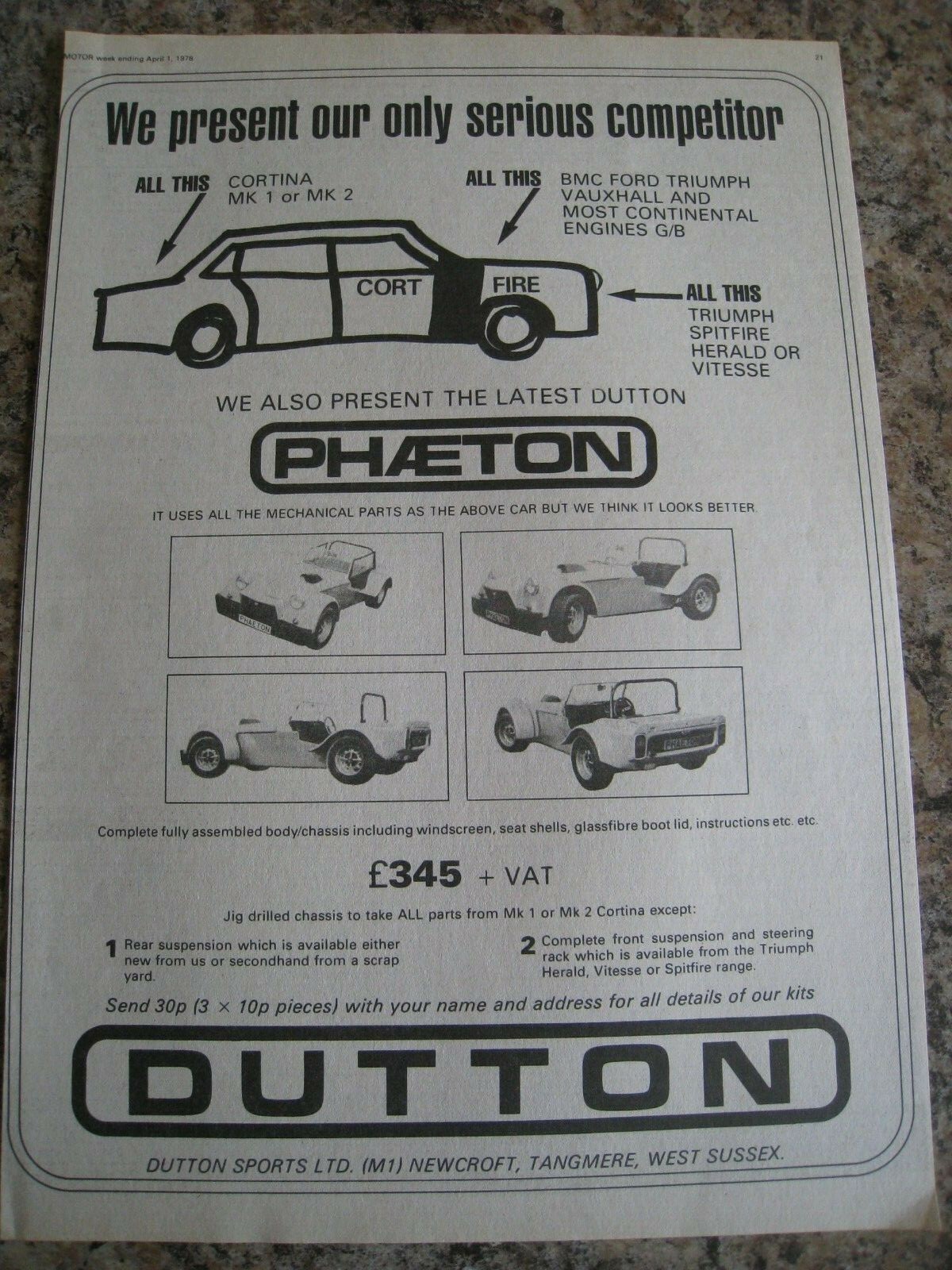 Dutton Kit Car for sale in UK | 41 used Dutton Kit Cars