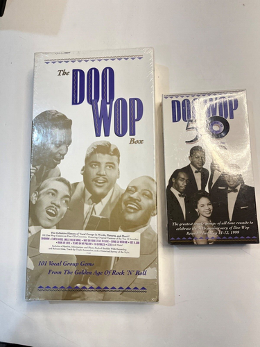 The Doo Wop Box [Box] by Various Artists (CD, Apr-1994, 4 Discs, Rhino ...