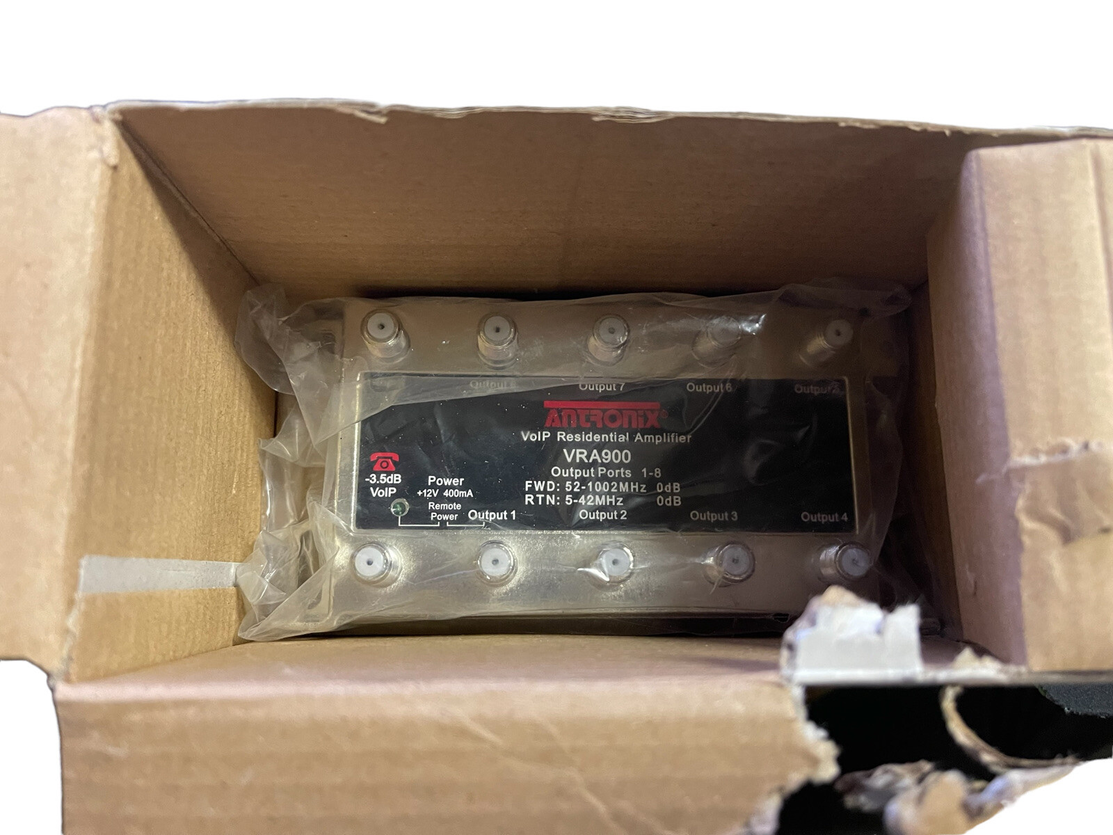 Antronix VoIP Residential Amplifier Model VRA900 8 Output Ports for ...