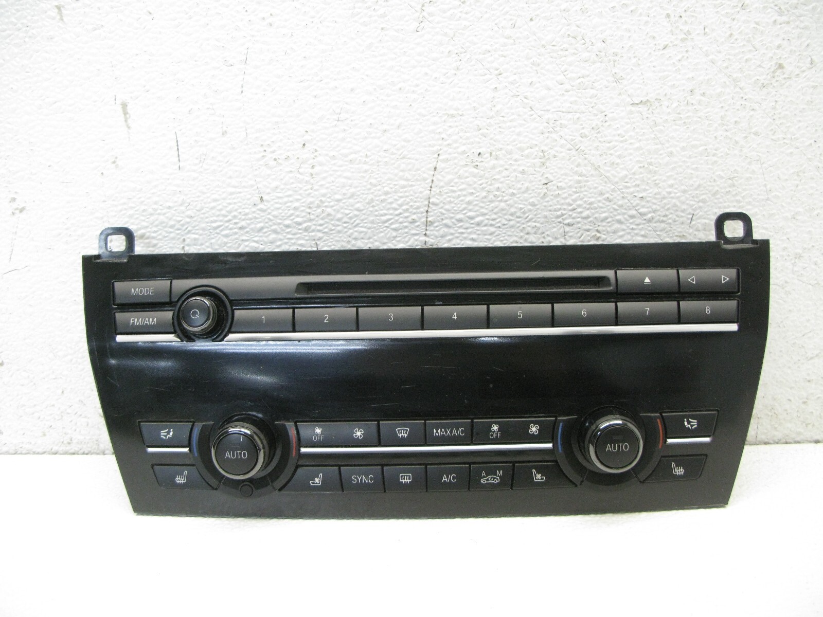 09-15 BMW F01 F02 740i 750Li RADIO HVAC CLIMATE CONTROL UNIT SWITCH ...