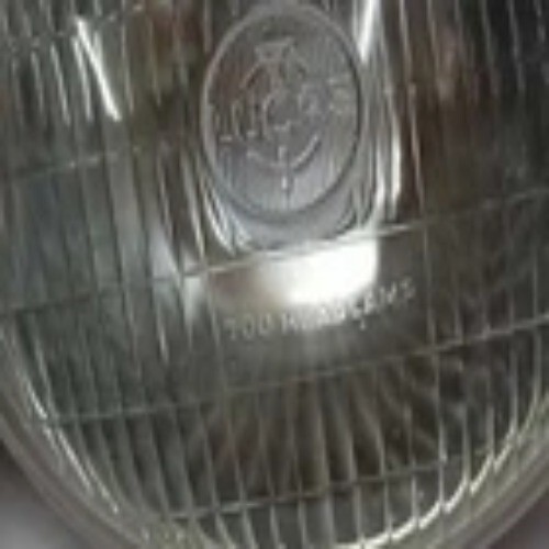 2 Lucas 700 Headlight 7" Inch 12v Conversion H4 Halogen Bulb 3 Pin ...