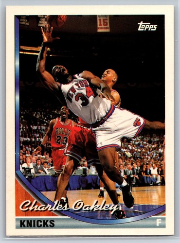 1993-94 Topps Charles Oakley New York Knicks #25 | eBay