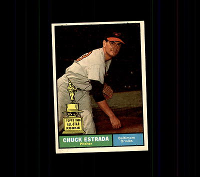 1961 Topps 395 Chuck Estrada NM #D459967 | eBay