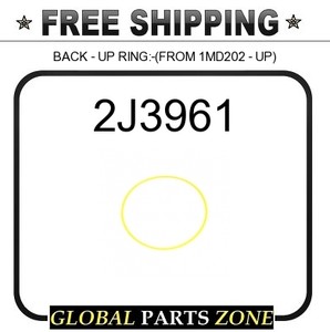 2J3961 - BACK - UP RING:-(FROM 1MD202 - UP) for Caterpillar (CAT) | eBay