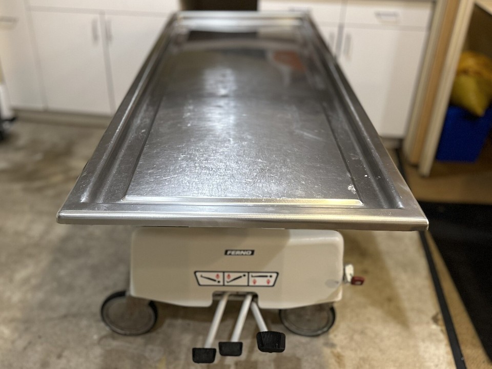 Ferno 101-H Embalming table | eBay