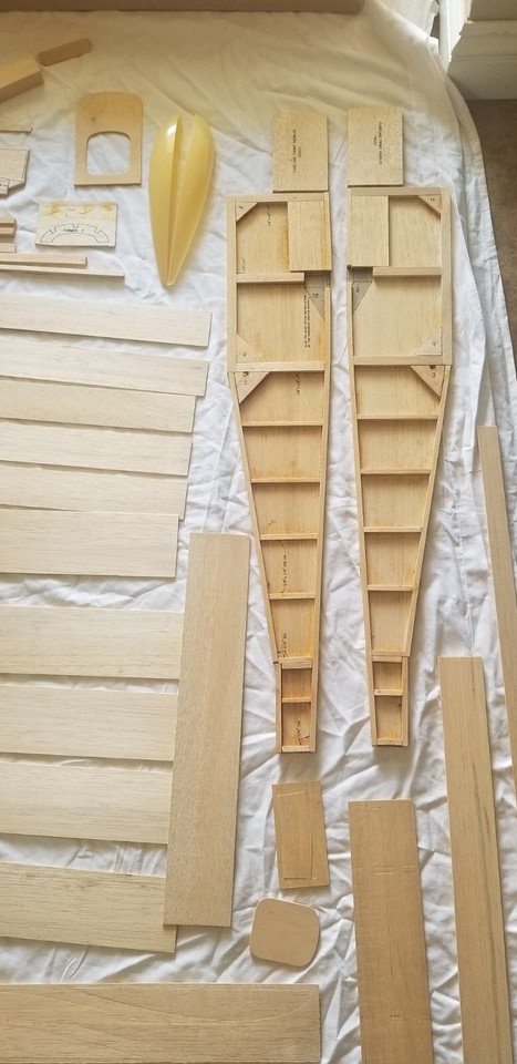 Sig Kadet R/C Airplane Model Kit RC-31 Classic Trainer Vintage 42" Long ...