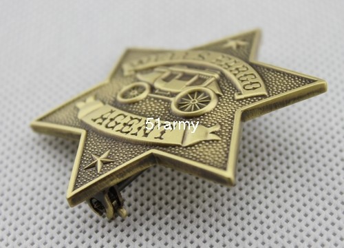 VINTAGE WELLS FARGO AGENT BADGE-REPRO | eBay