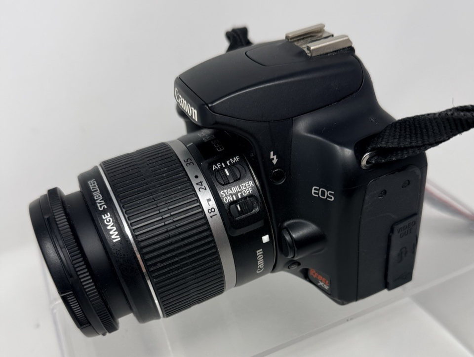 Canon EOS Rebel XS 1000D Digital SLR Camera w/ EF-S 18-55mm IS Lens ...