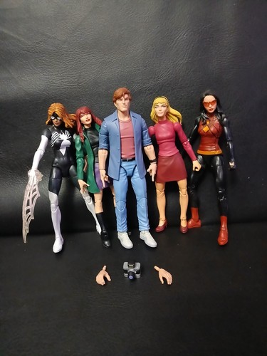 Marvel Legends Vhs Peter Parker Case Fresh* Spiderman Lot Gwen Stacy ...