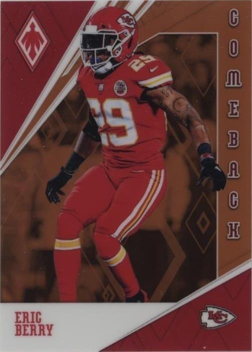 2019 Panini Phoenix - Comeback Eric Berry #3 Orange /99 for sale online ...
