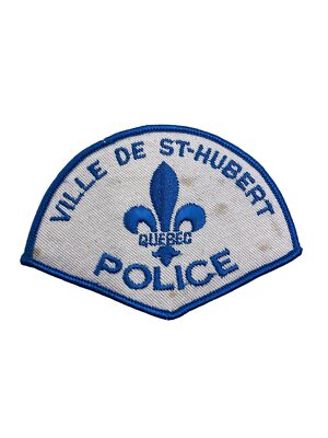 Canadian Quebec Ville De St-Hubert Police Patch | eBay