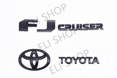 2007-2014 Toyota FJ Cruiser Rear Door Emblem Logo Badge Nameplate Gloss ...