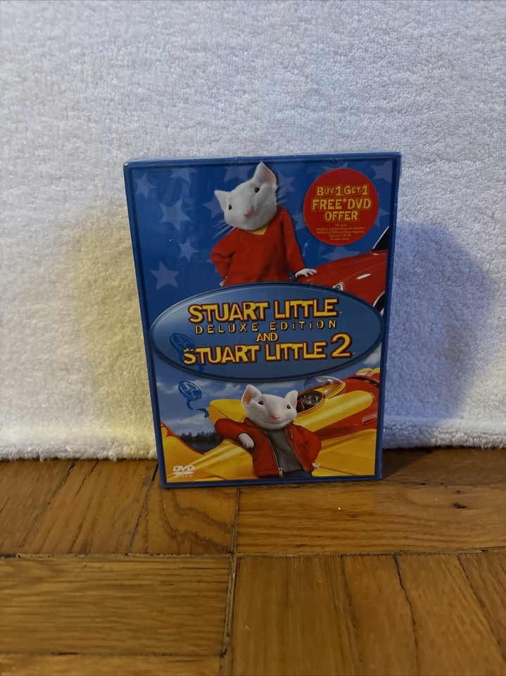 Stuart Little Deluxe Edition and Stuart Little 2 DVD's NEW SEALED FREE ...