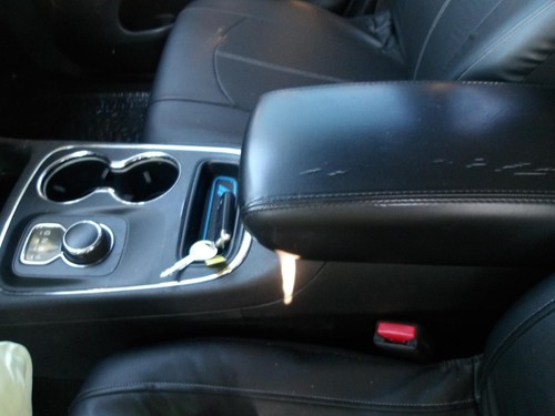 Used Front Lower Center Console fits: 2014 Dodge Durango floor Front ...