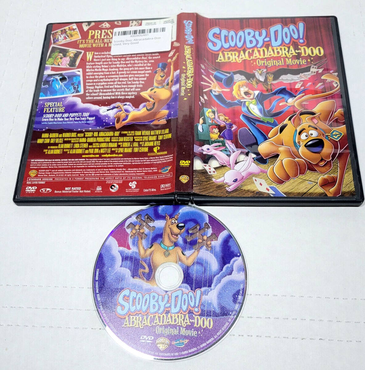 Scooby Doo Abracadabra Dvd Team JNPR & Scooby Doo! Abracadabra Doo!