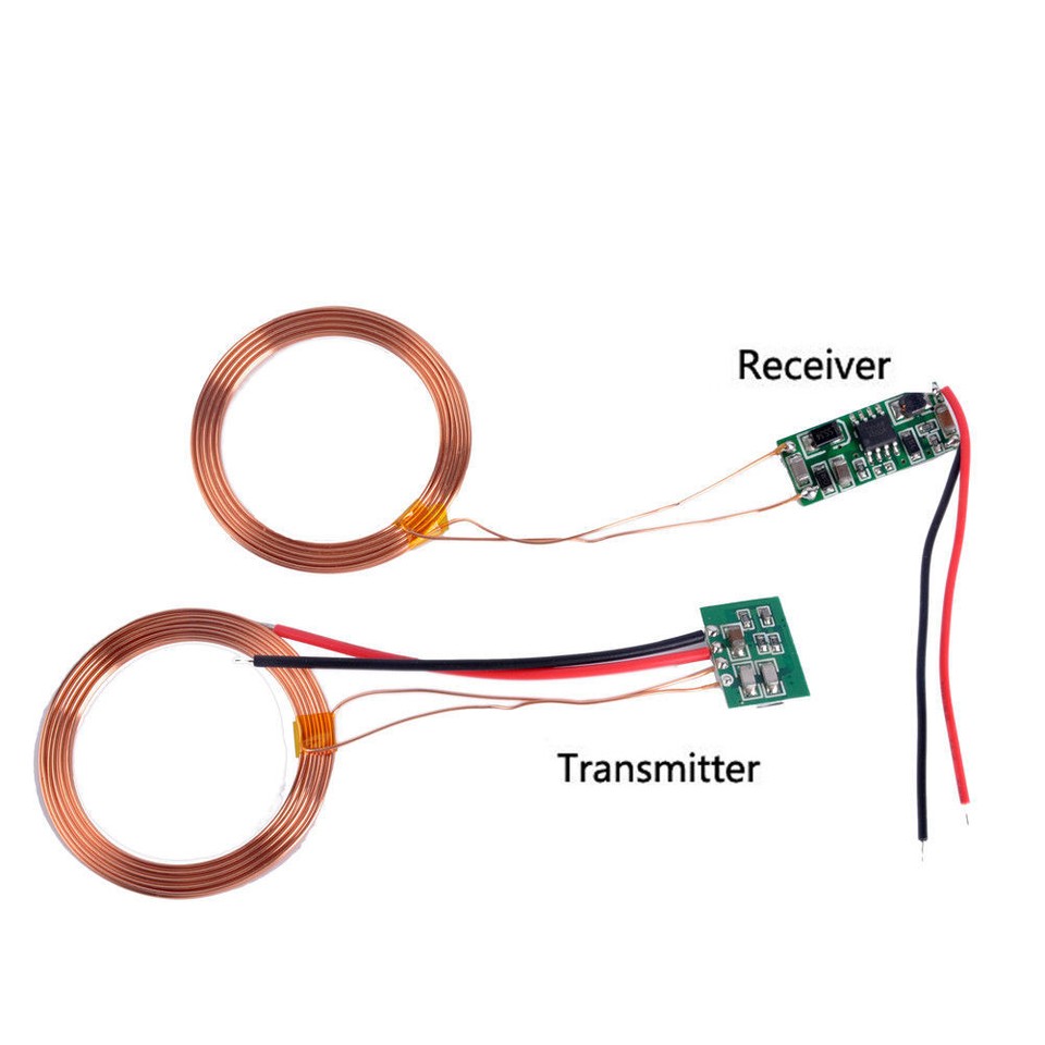 5V Wireless Charging Transmitter +Receiver Power Supply Module ...