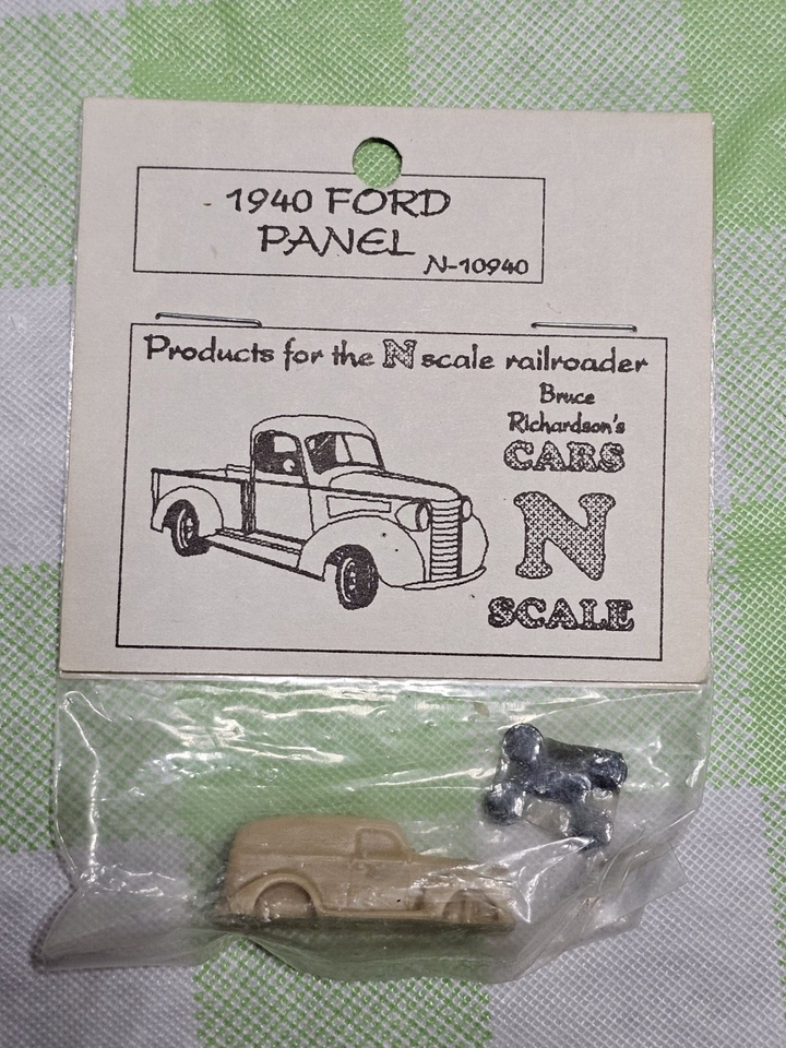 (8) Diff N Scale resin kits Bruce Richardson tanker taxi truck van ...