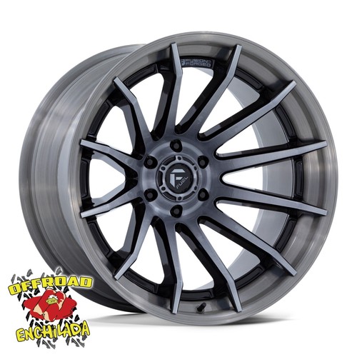 4/ 22x10" 6x135 Fuel Off-Road Burn Wheels Rims Ford F-150 Expedition ...